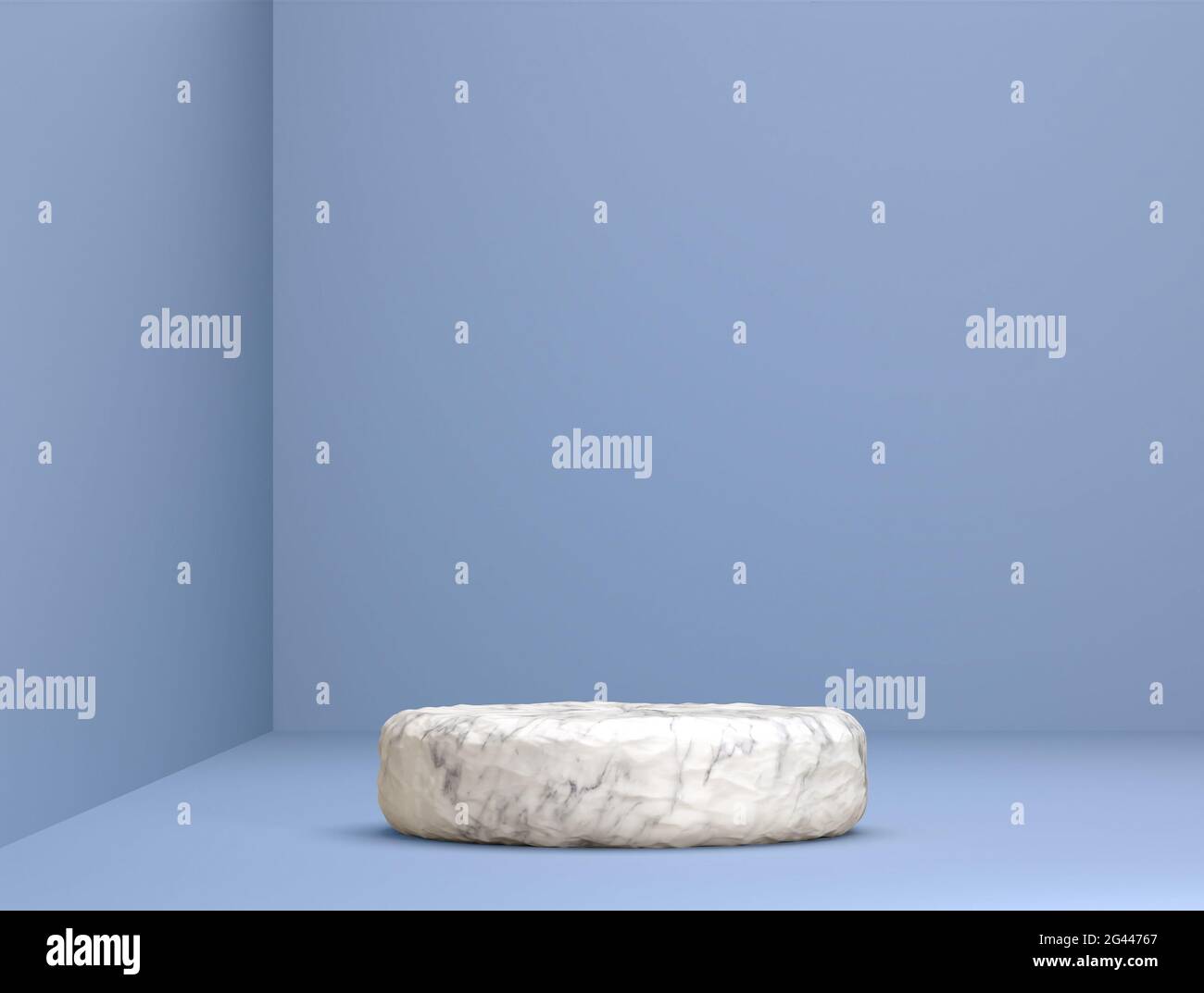 Abstract marble template as presentation stage in front of background ...