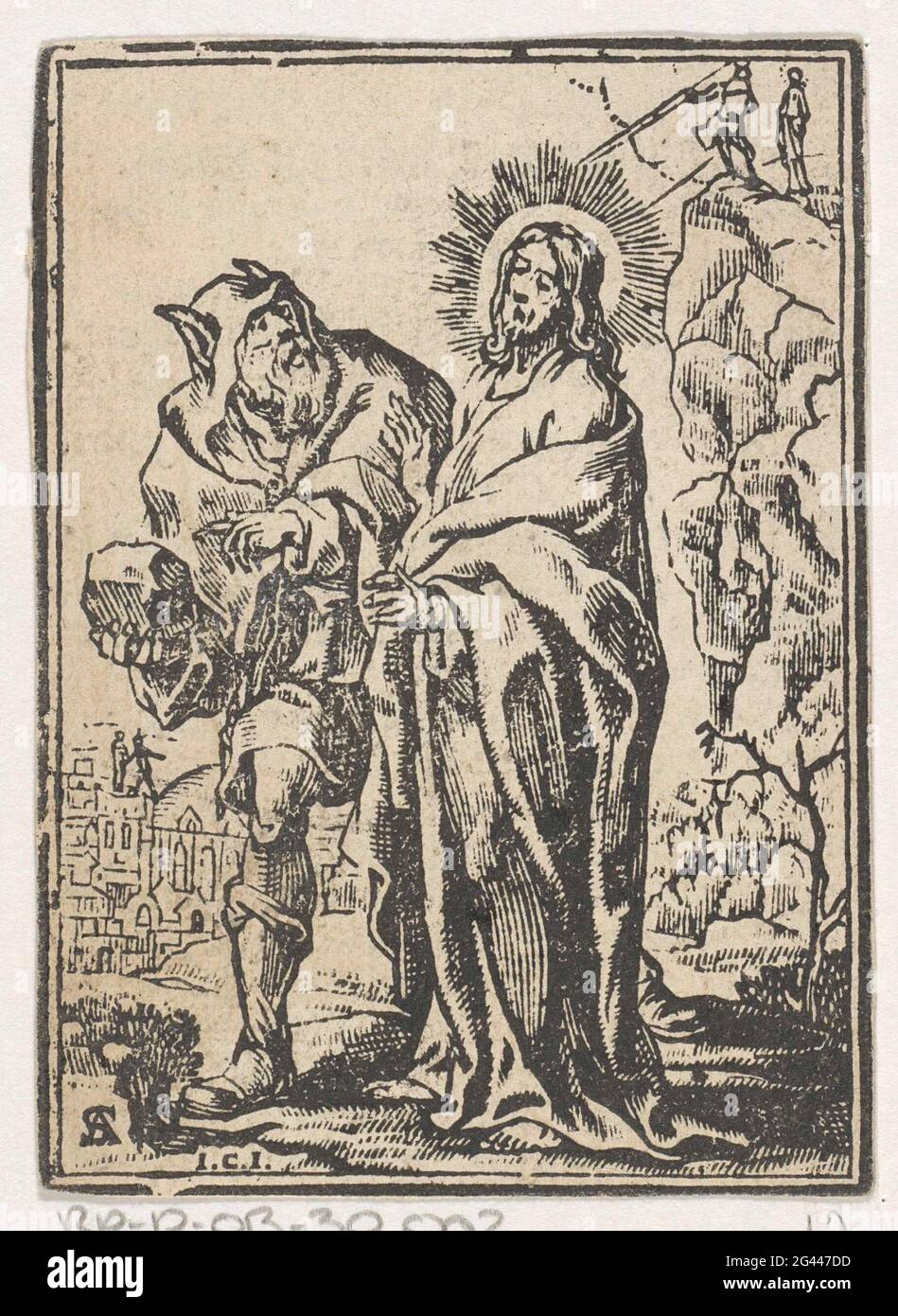 Devil offers christ hi-res stock photography and images - Alamy