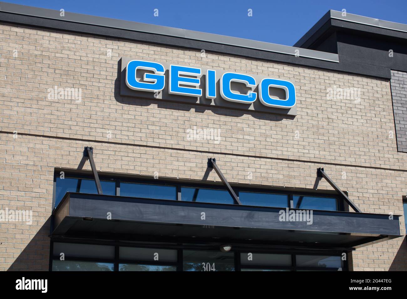 Geico logo hi-res stock photography and images - Alamy