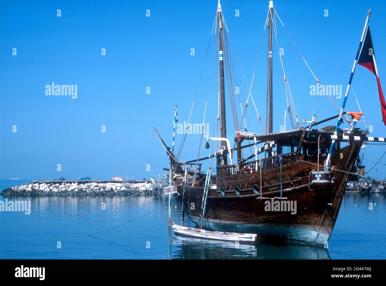 Kuwait dhow mooring kuwait hi-res stock photography and images - Alamy