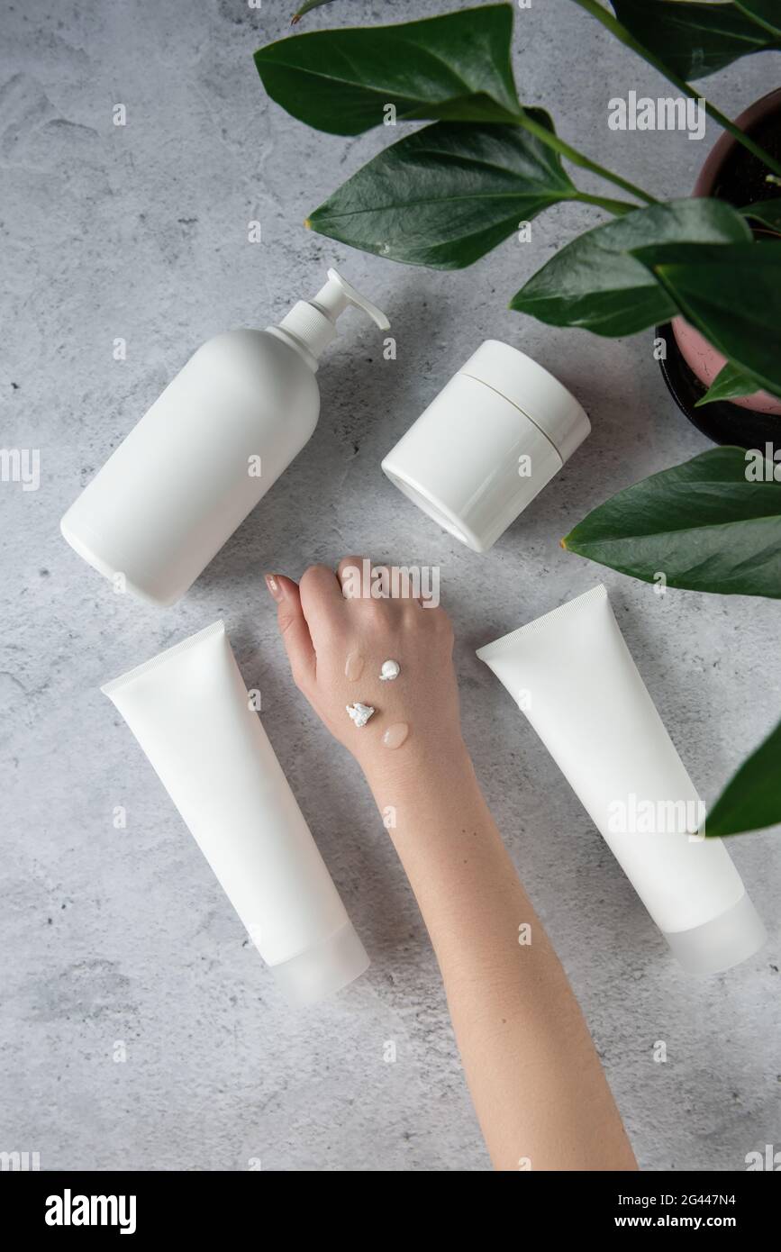 Hand creams hi-res stock photography and images - Alamy