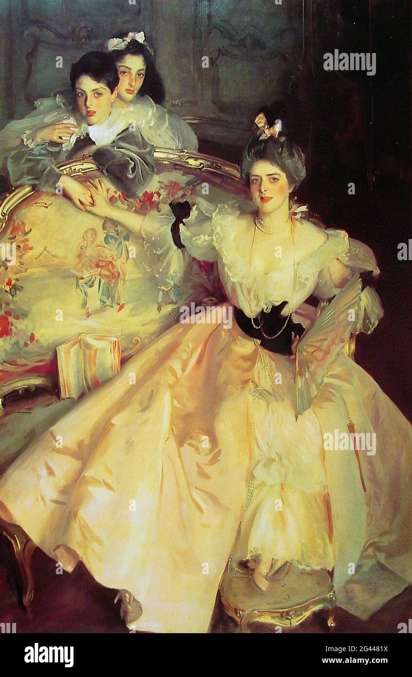 John Singer Sargent - Carl Meyer Children 1896 Stock Photo - Alamy