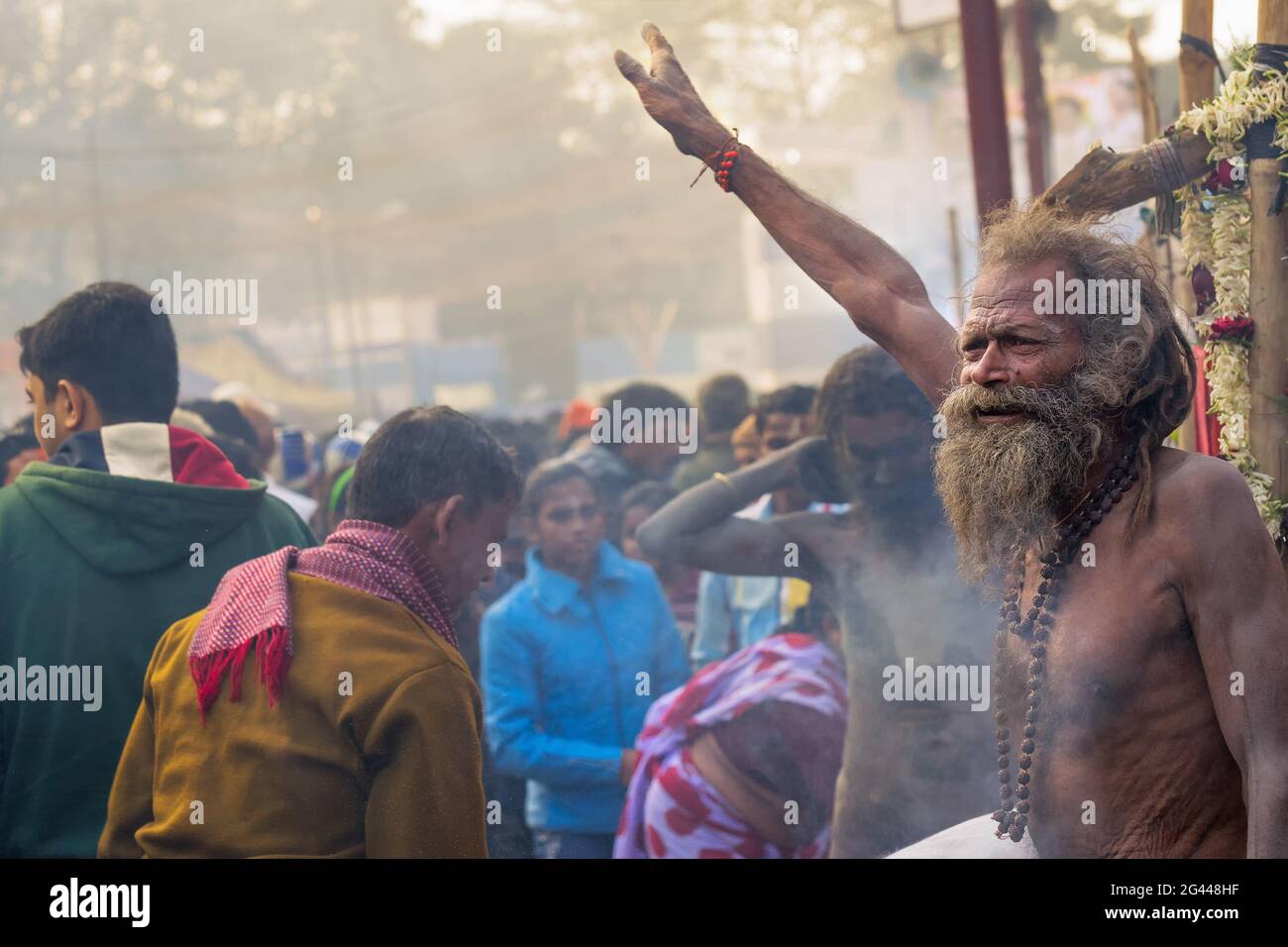 Indian devotee hi-res stock photography and images - Alamy