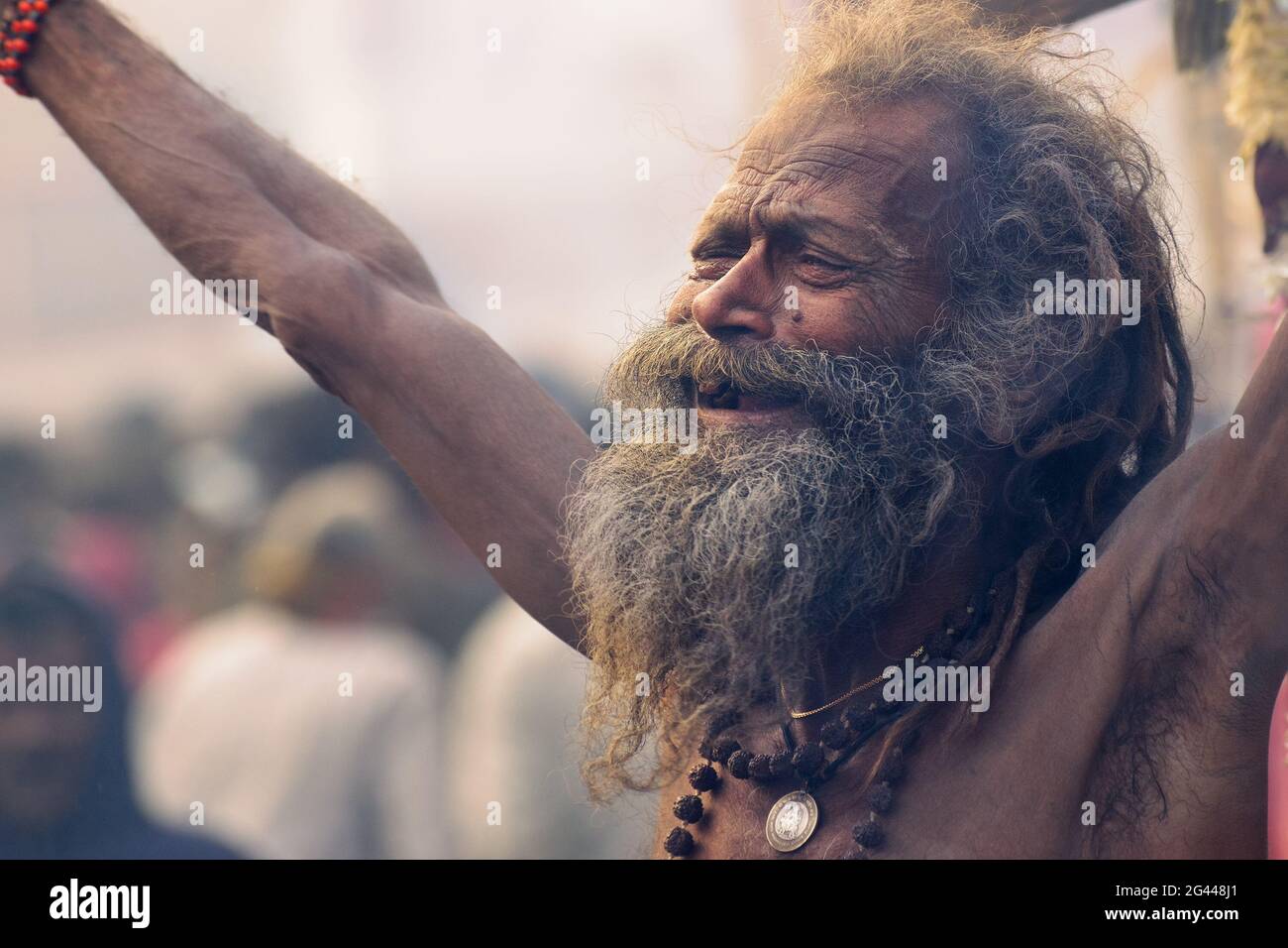 Indian devotee hi-res stock photography and images - Alamy