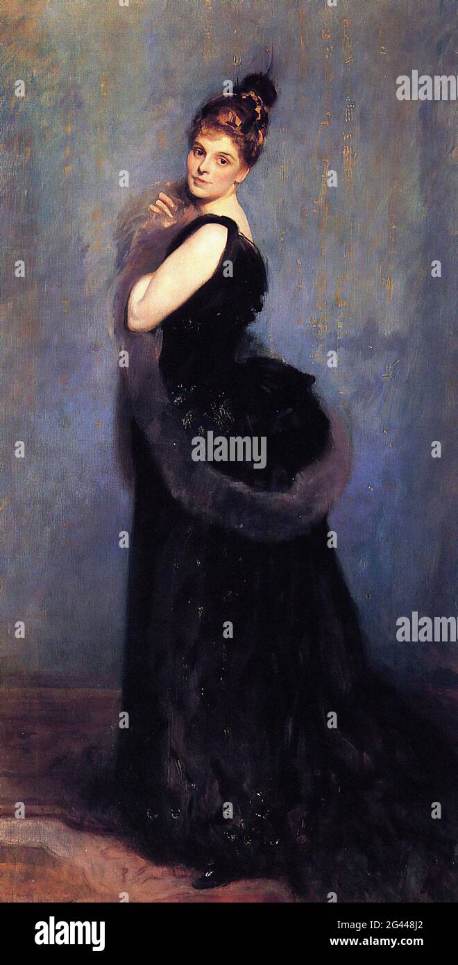 John Singer Sargent - George Gribble 1888 Stock Photo - Alamy