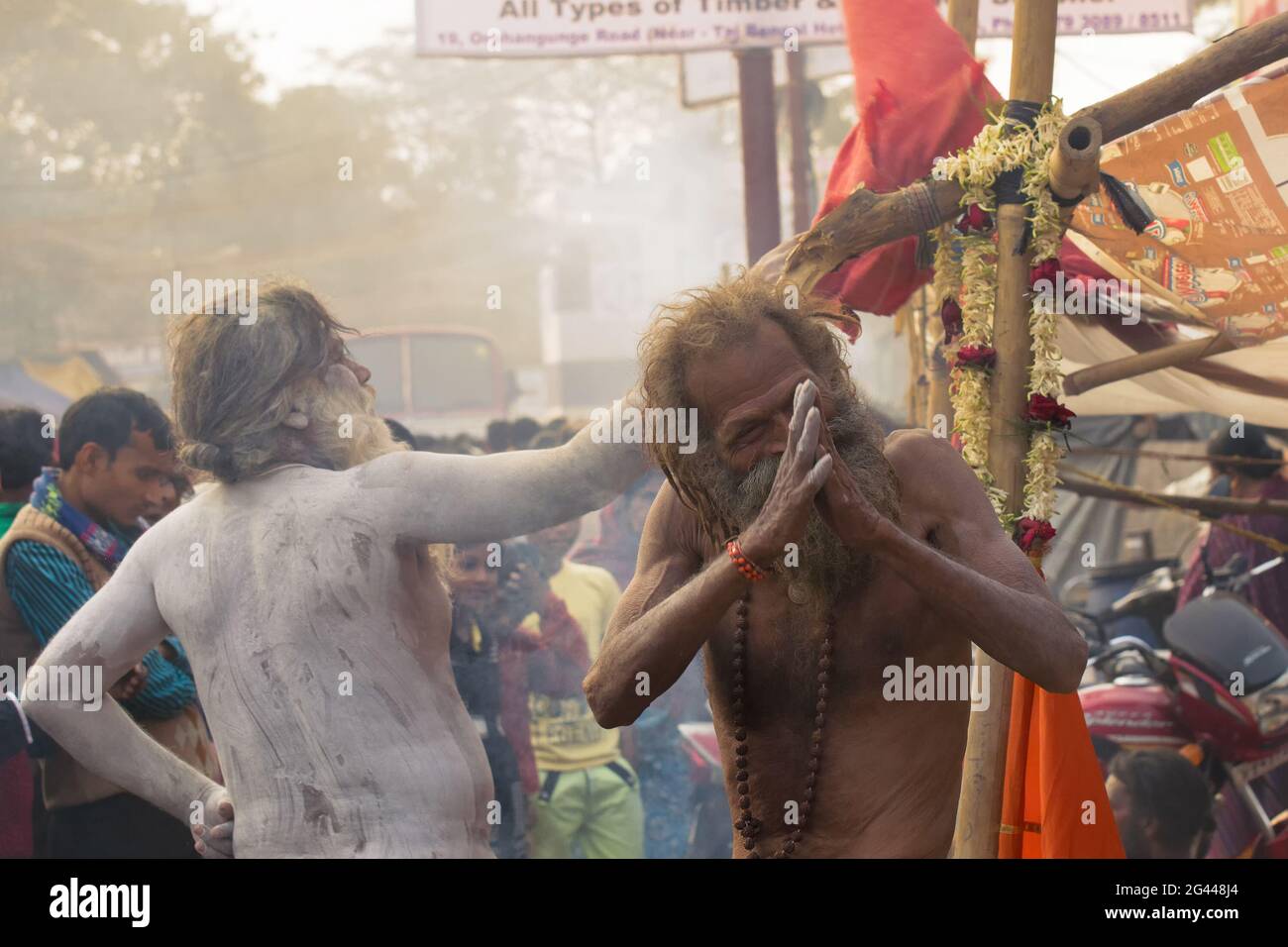 Indian devotee hi-res stock photography and images - Alamy
