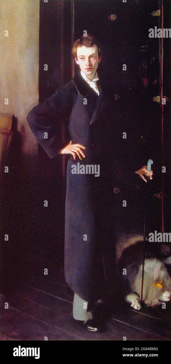 John Singer Sargent - Graham Robertson 1894 Stock Photo - Alamy