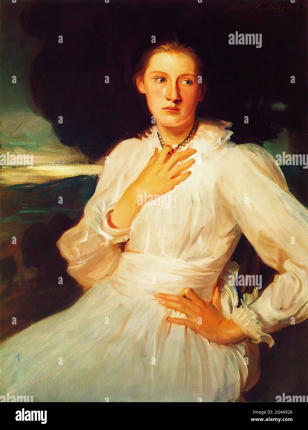 John Singer Sargent - Katharine Pratt 1890 Stock Photo - Alamy