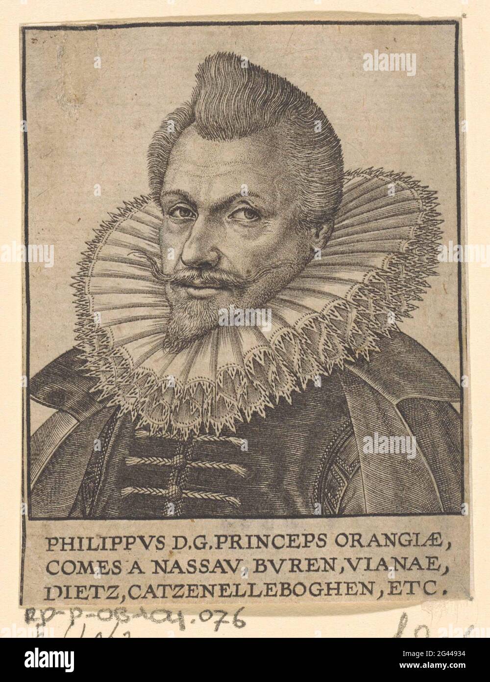 Portrait of Philip Willem, Prince of Orange. Portrait of Philip Willem ...