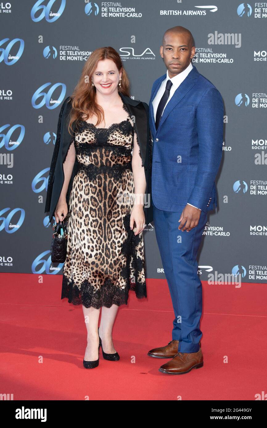 Monte Carlo, Monaco . 18th June, 2021. Brisa Carleton and Christopher ...