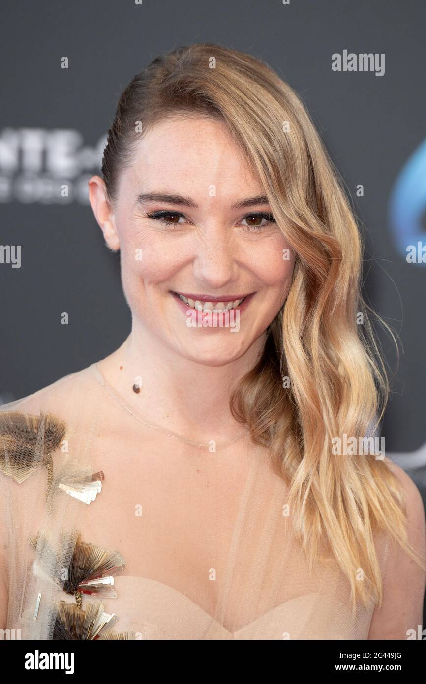 Monte Carlo, Monaco . 18th June, 2021. Deborah Francois attends the ...