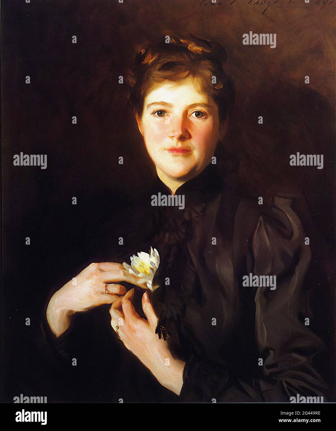 John Singer Sargent - Mrs Augustus Hemenway 1890 Stock Photo - Alamy