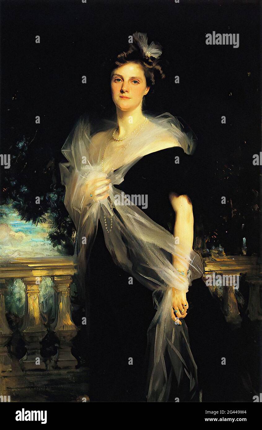 John Singer Sargent - Mrs Harold Harmsworth 1906 Stock Photo - Alamy
