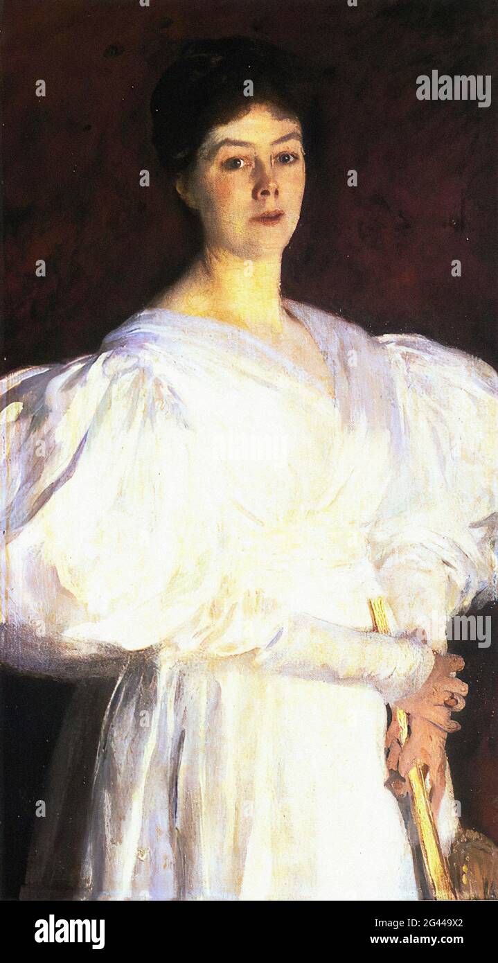 John Singer Sargent - Mrs Frederick Barnard 1885 Stock Photo - Alamy