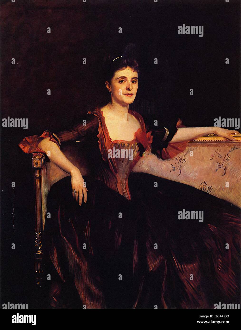 John Singer Sargent - Mrs Thomas Lincoln Manson Jr Mary Groot 1890 ...