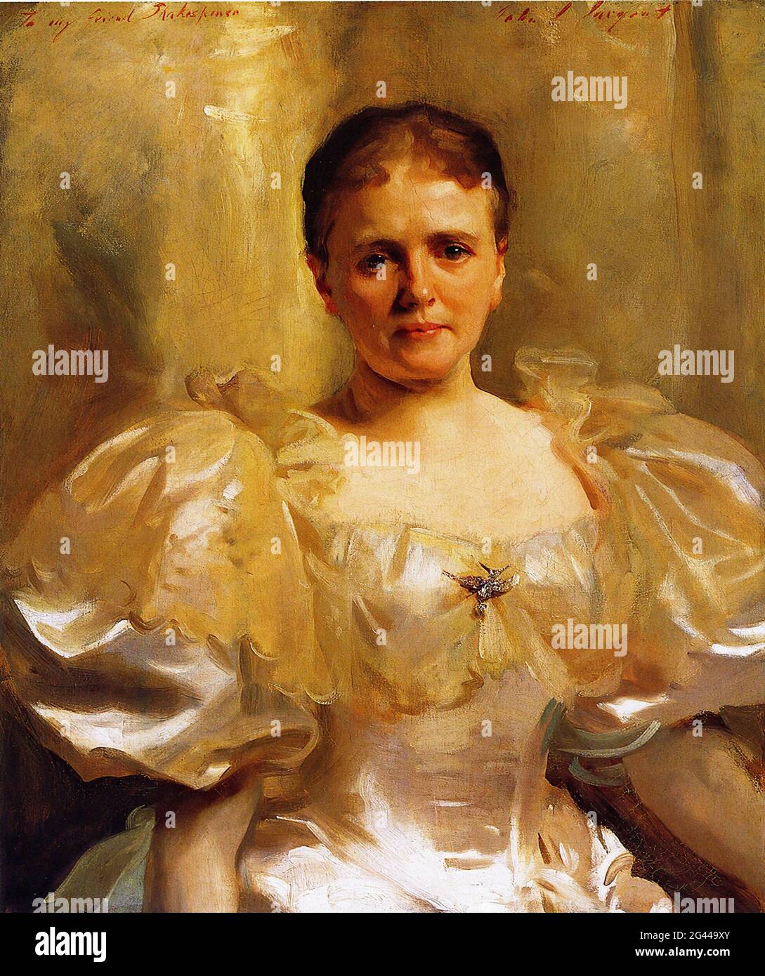 John Singer Sargent - Mrs William Shakespeare Louise Weiland C 1896 ...