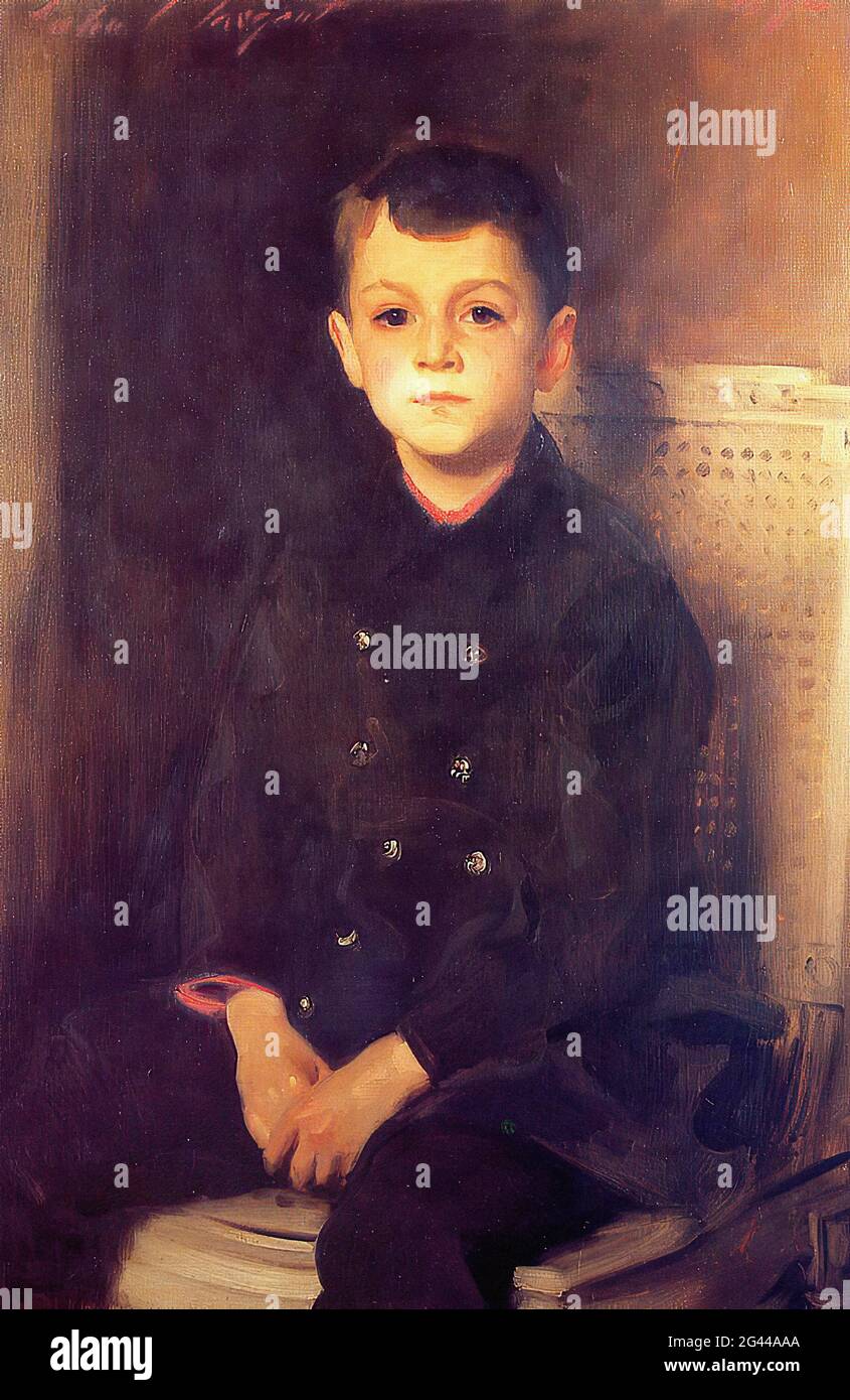 John Singer Sargent - Portrait Lancelot Allen 1894 Stock Photo - Alamy