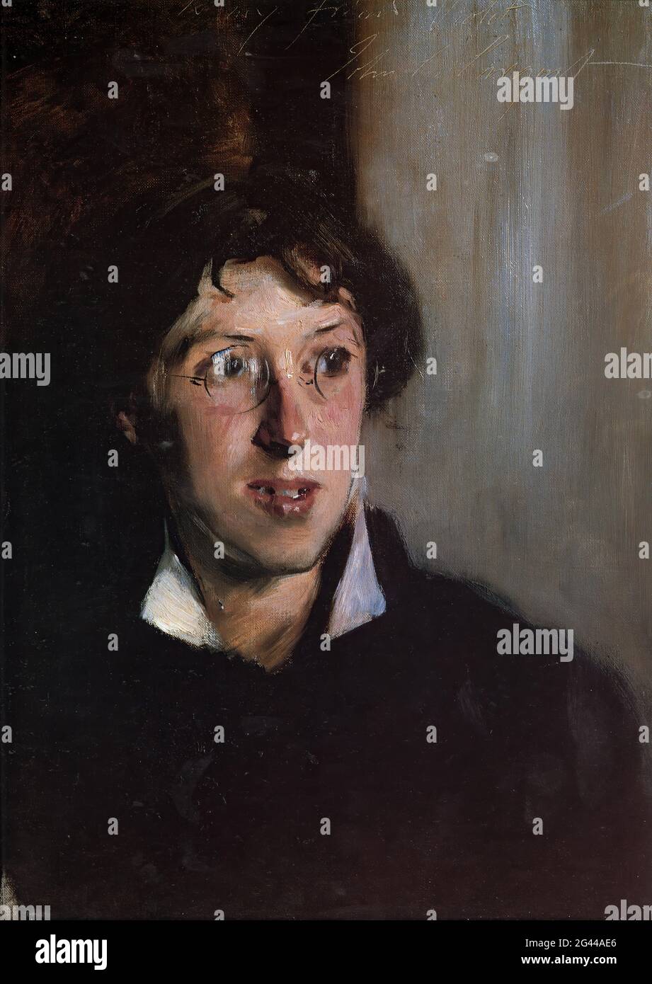John Singer Sargent - Portrait Vernon Lee 1881 Stock Photo - Alamy
