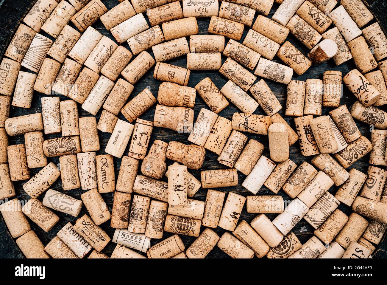 Corks texture hi-res stock photography and images - Alamy