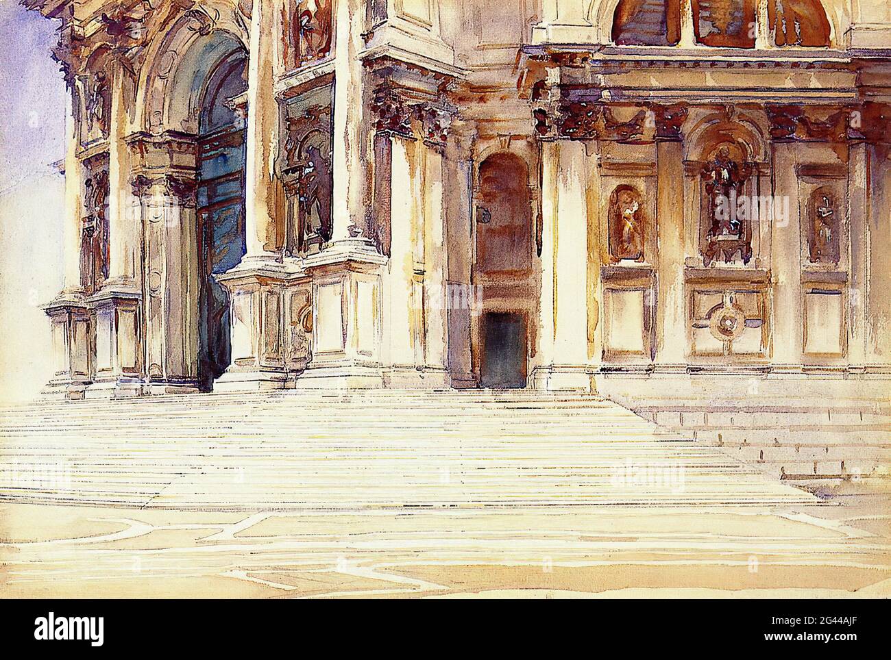 John Singer Sargent - Sant Mari Dell Salute Stock Photo - Alamy