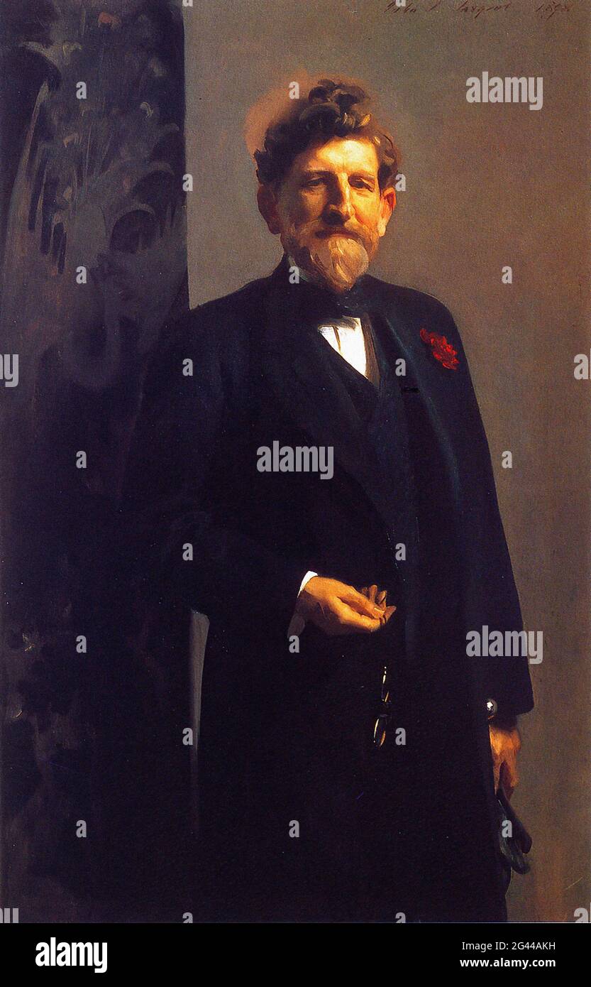 John Singer Sargent - Senator Calvin Brice 1898 Stock Photo - Alamy