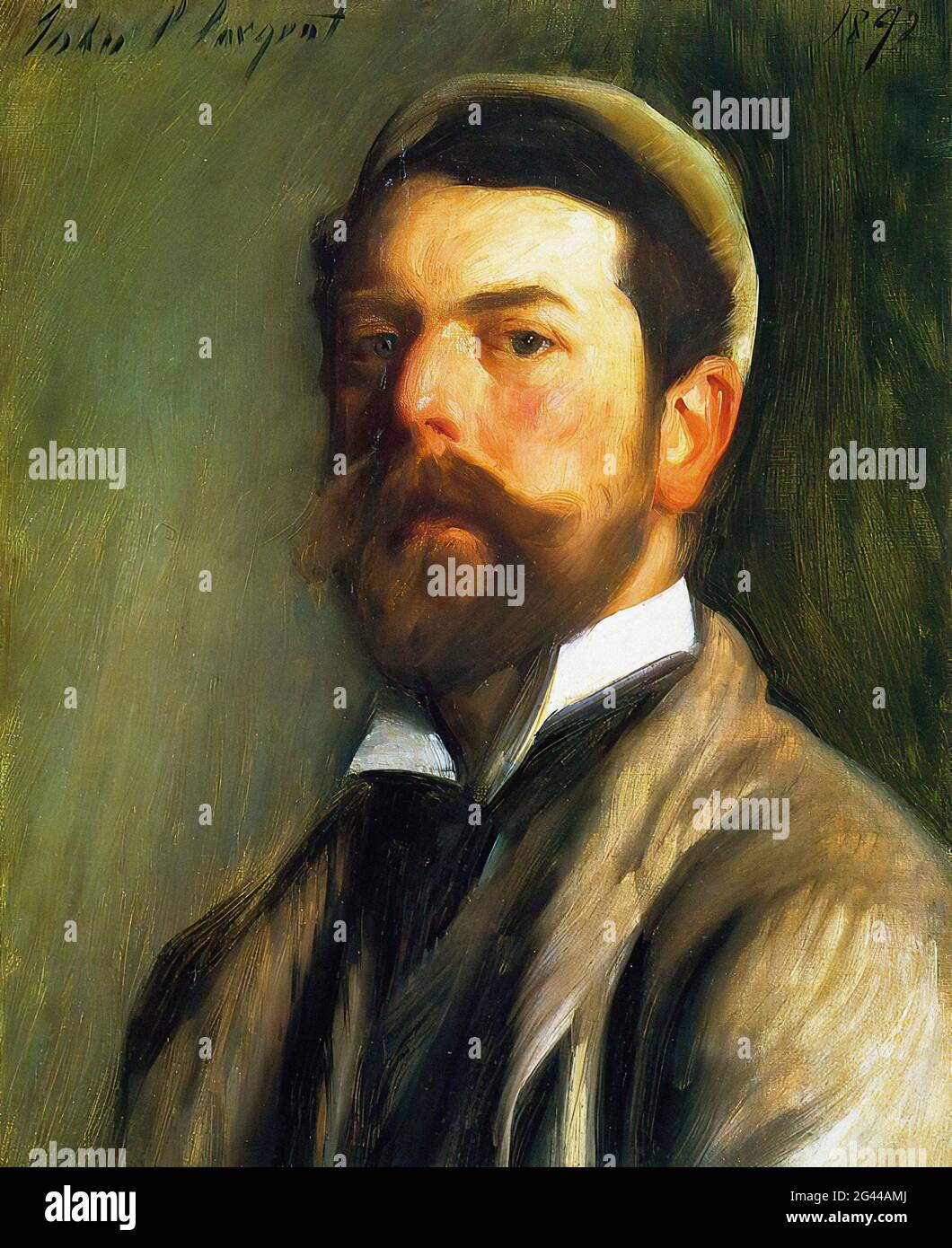 John Singer Sargent - Self Portrait 1892 Stock Photo - Alamy
