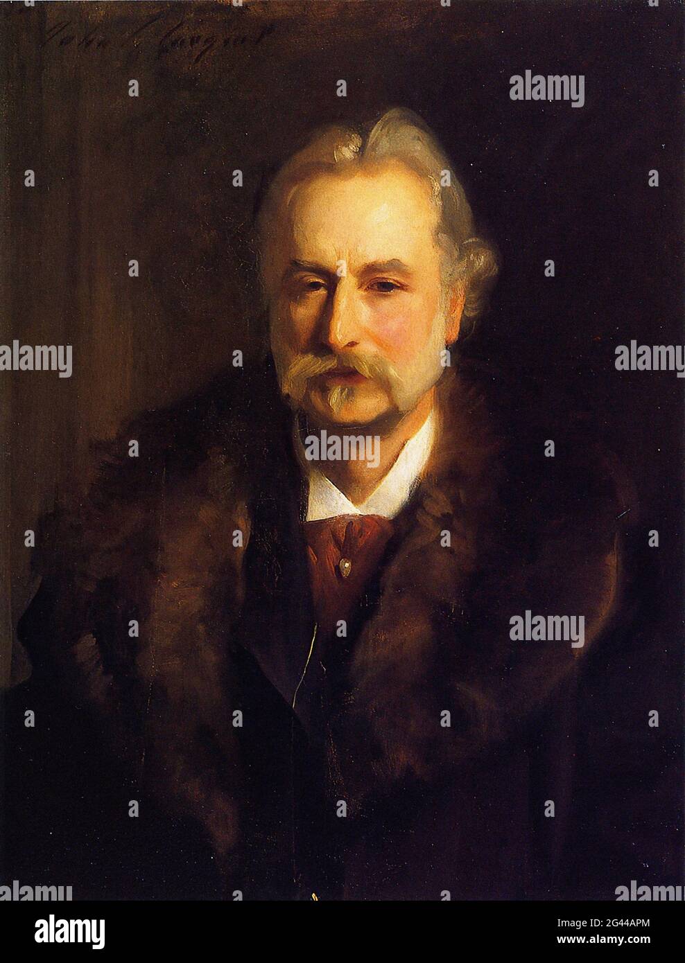 John Singer Sargent - Sir George Lewis 1896 Stock Photo - Alamy