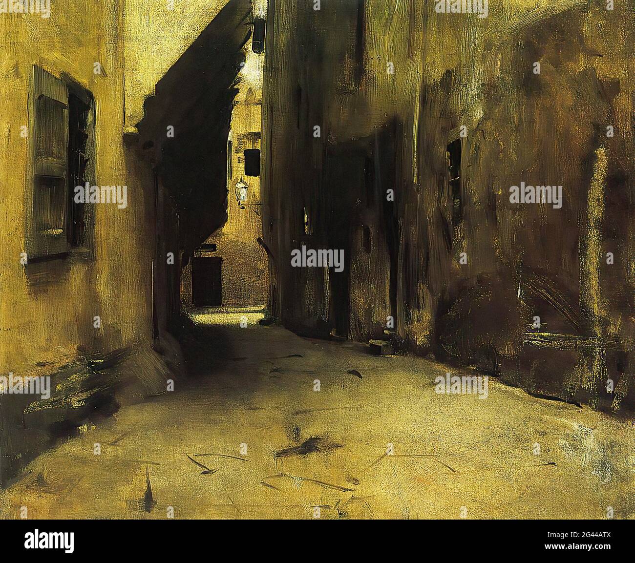 John Singer Sargent - Street Venice 1 1882 Stock Photo - Alamy