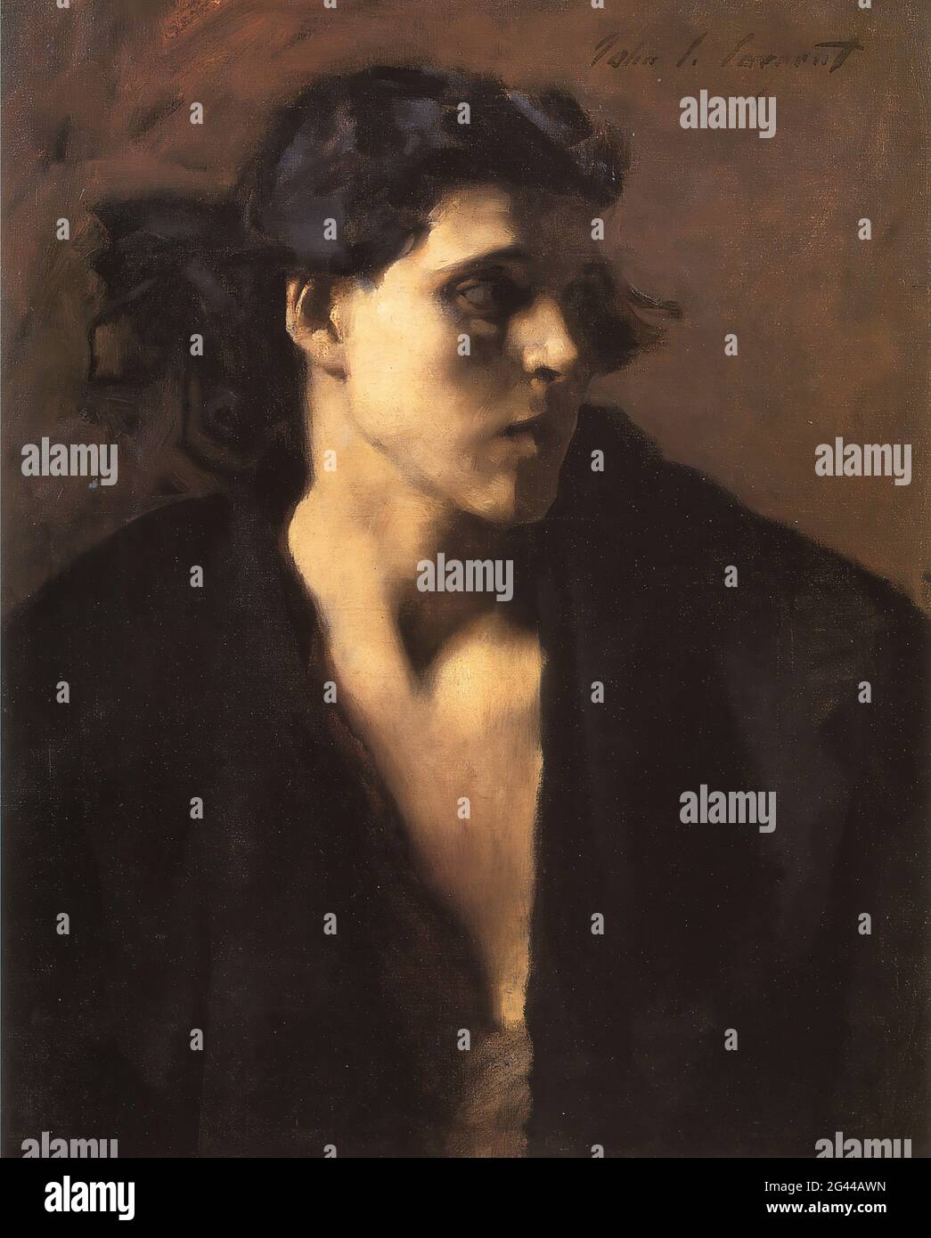 John Singer Sargent - Spanish Woman 1879 Stock Photo - Alamy