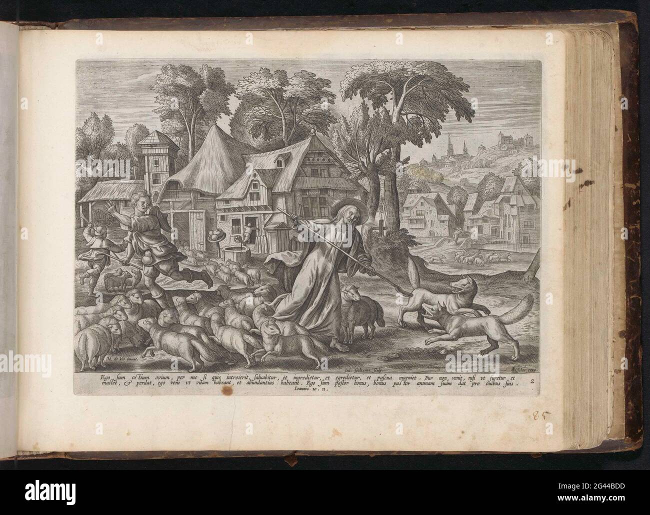 Christ as the good shepherd; From Christi Herder-Ampt, and other ...