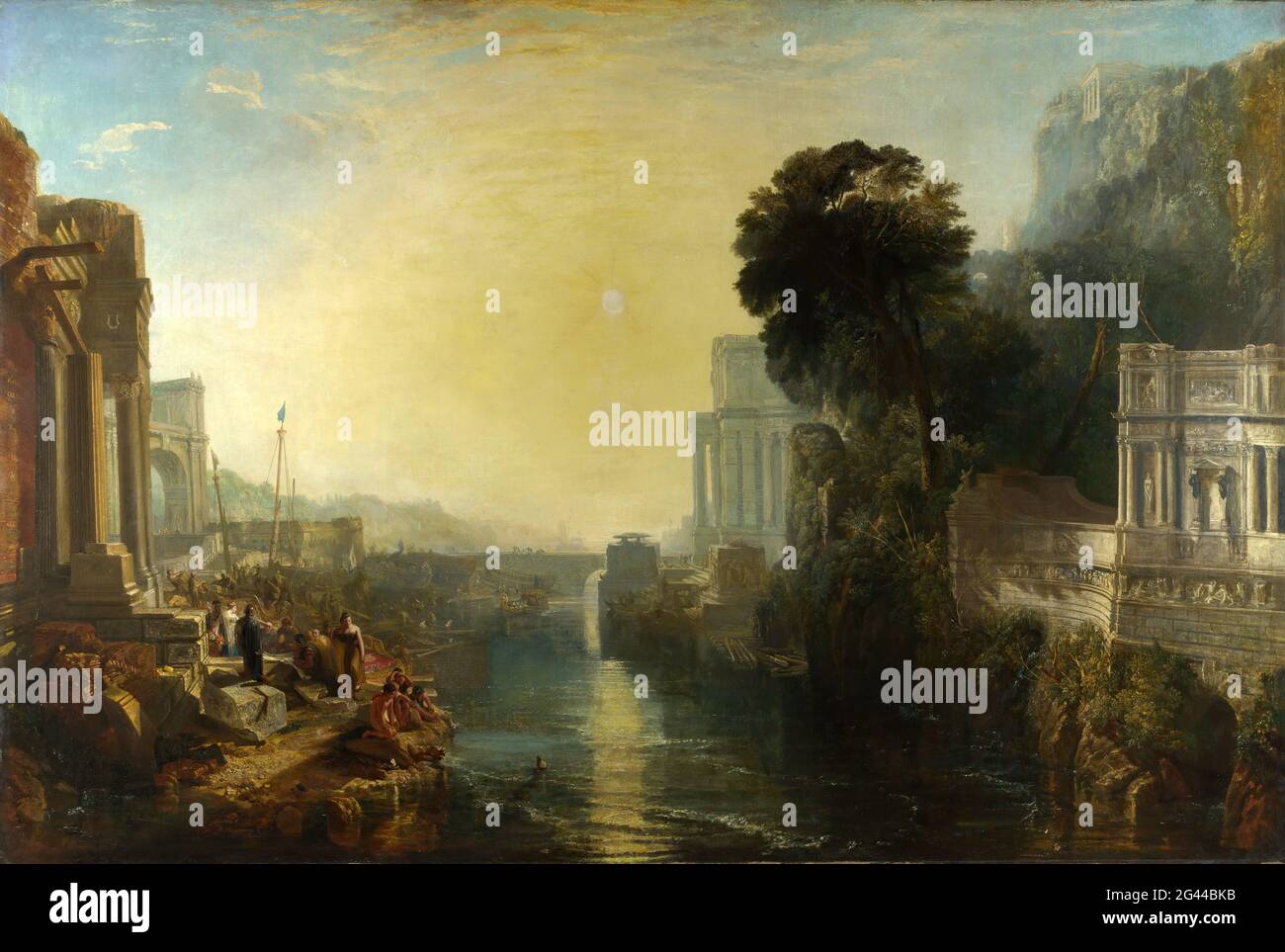 Dido building carthage turner hi-res stock photography and images - Alamy