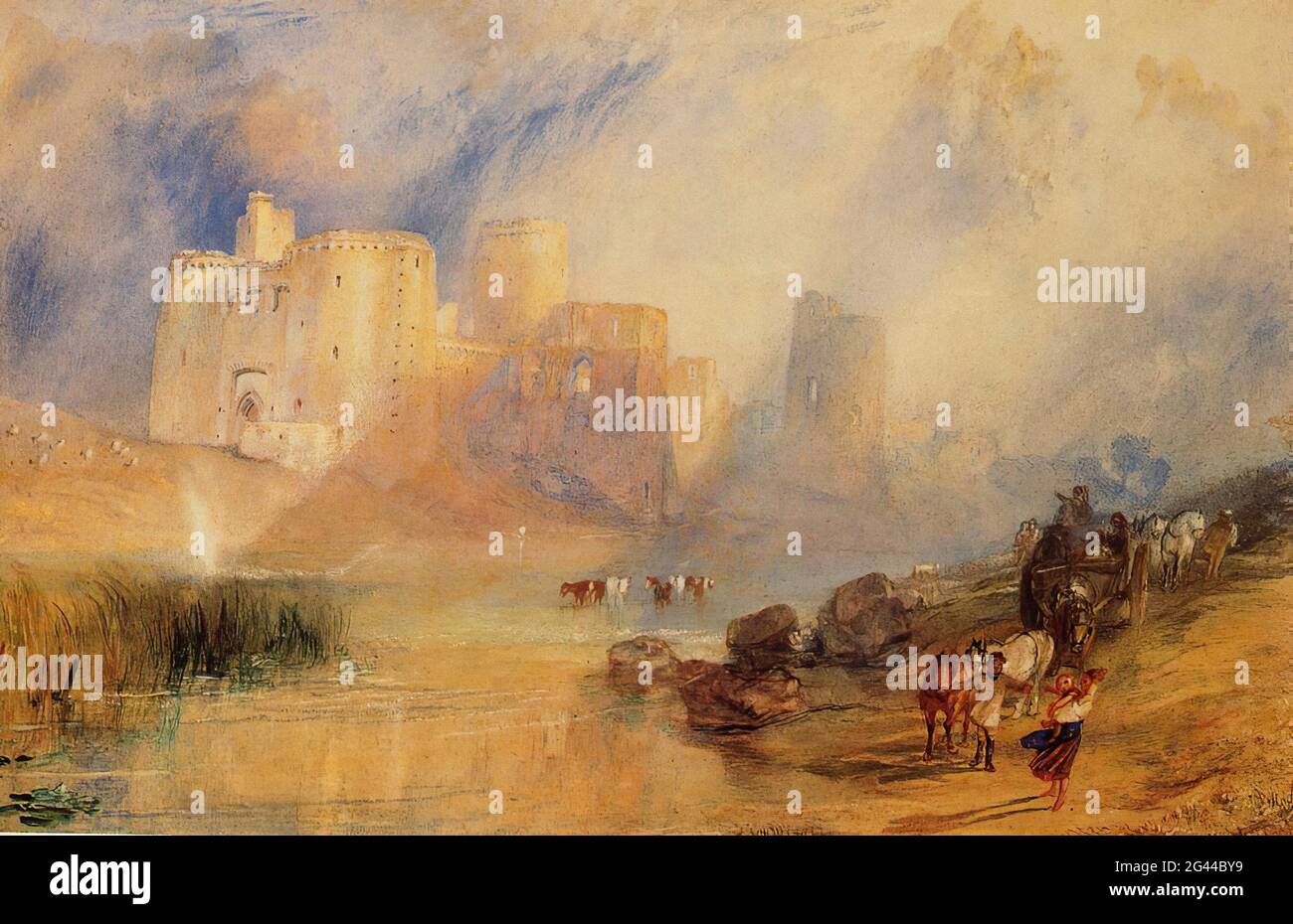 Joseph mallord william turner castle hi-res stock photography and ...