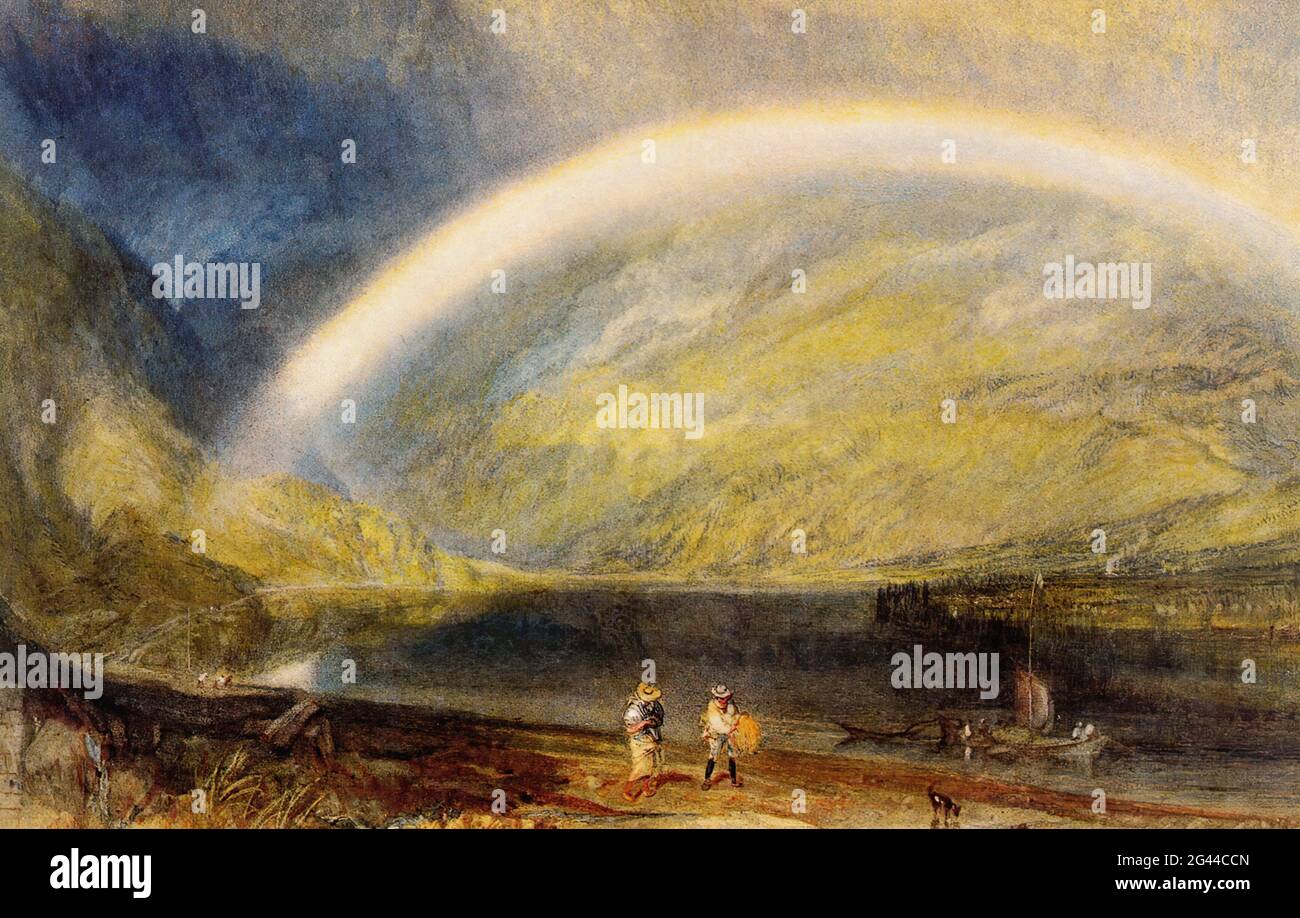 Joseph Mallord William Turner - Rainbow 18 Stock Photo - Alamy