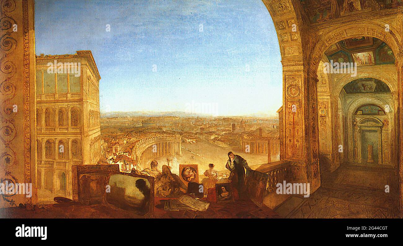 Joseph mallord william turner rome hi-res stock photography and images ...