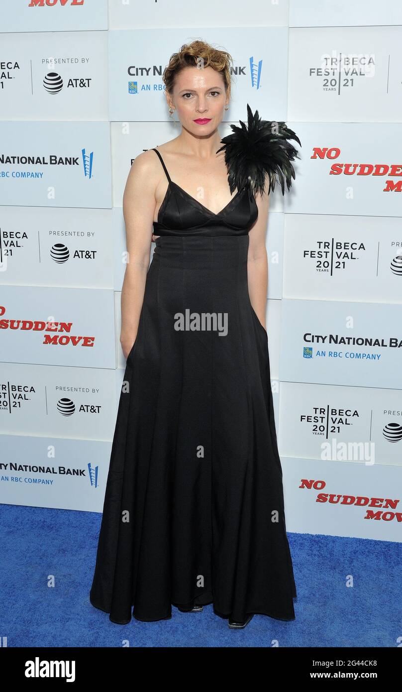 New York, USA. 18th June, 2021. Amy Seimetz attends the world premiere ...