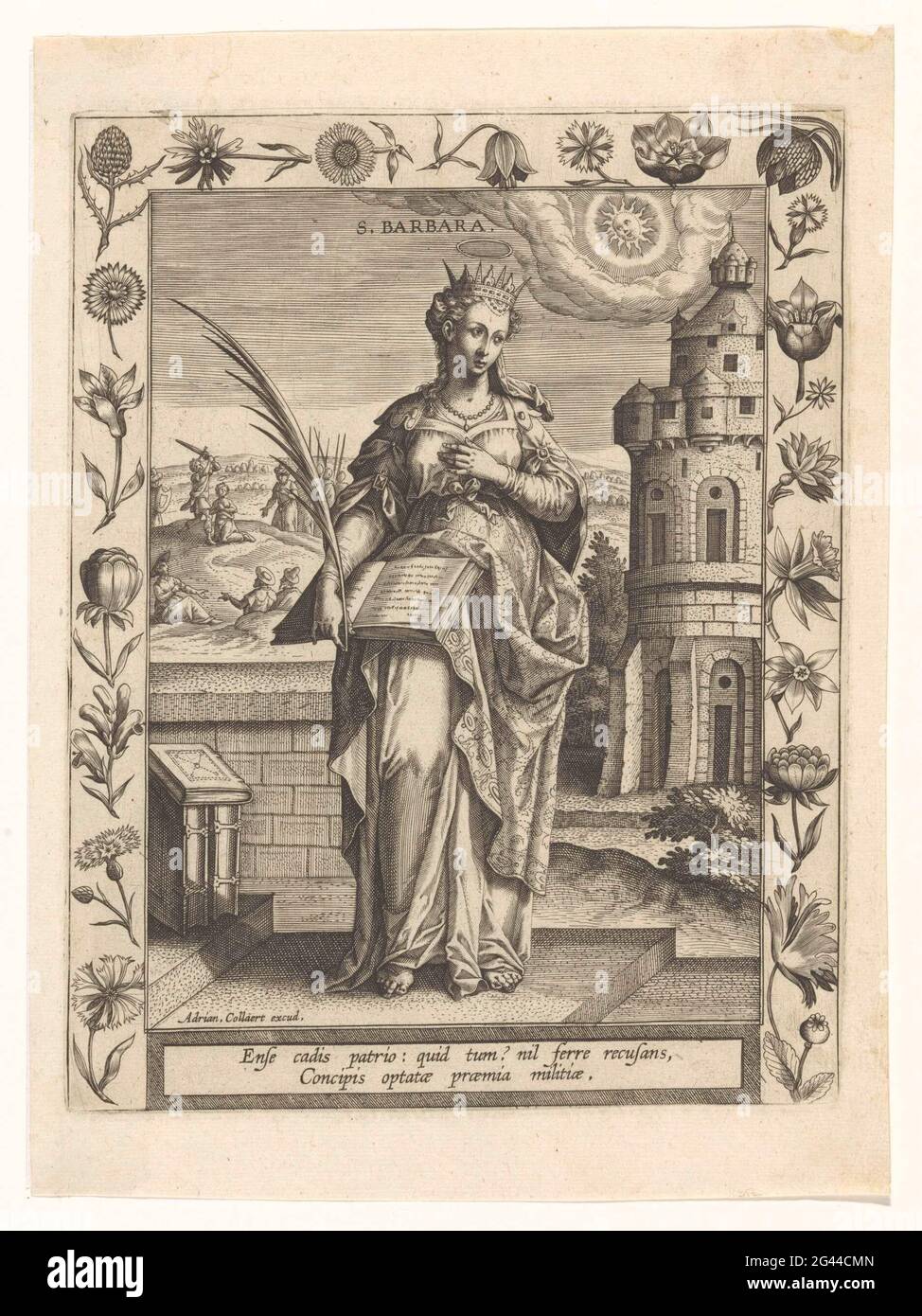 Saint Barbara. Saint Barbara. Part of a series of 24 performances of ...