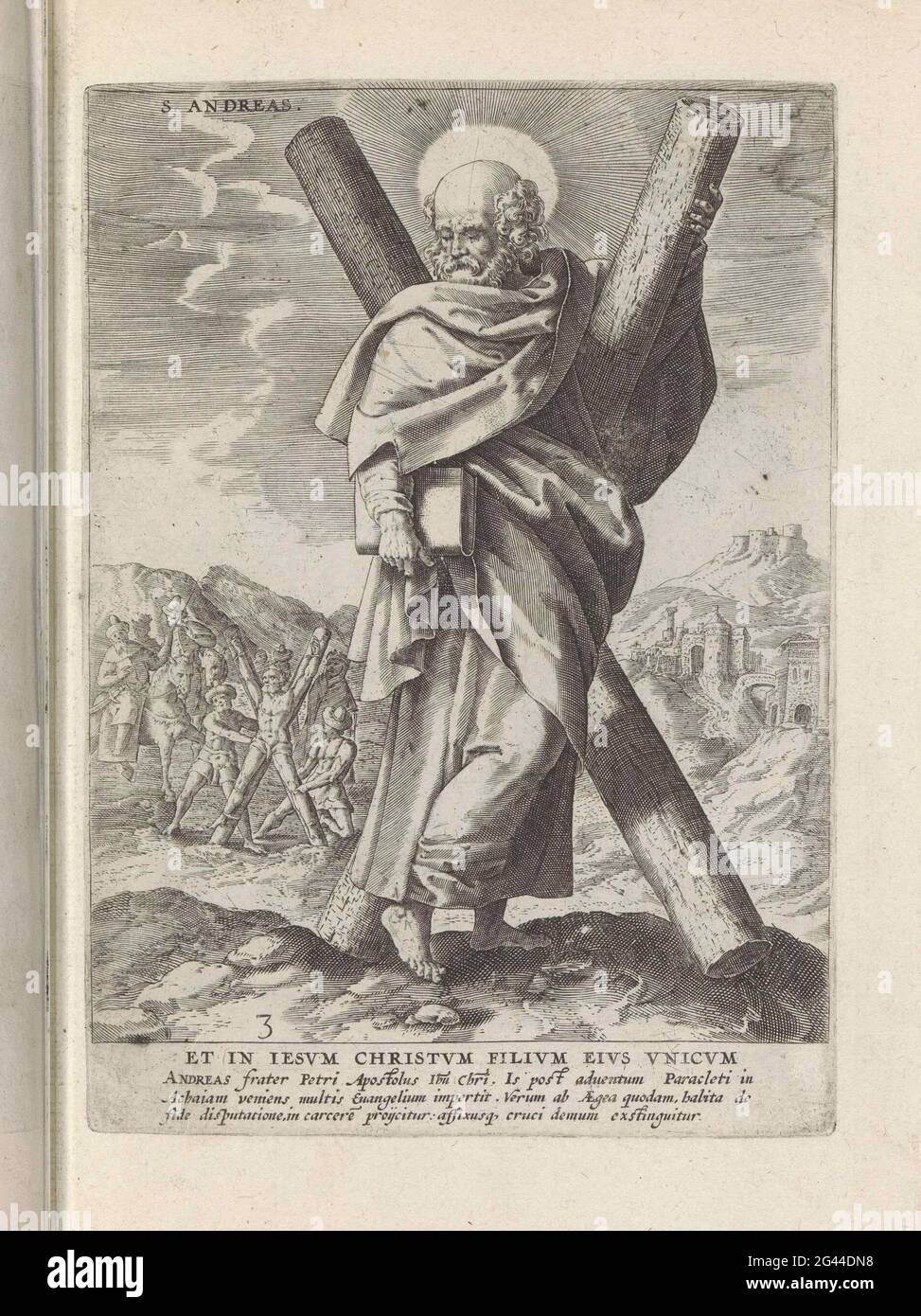 Andreas; Christ and the apostles; Thesaurus Novi Testamenti ...