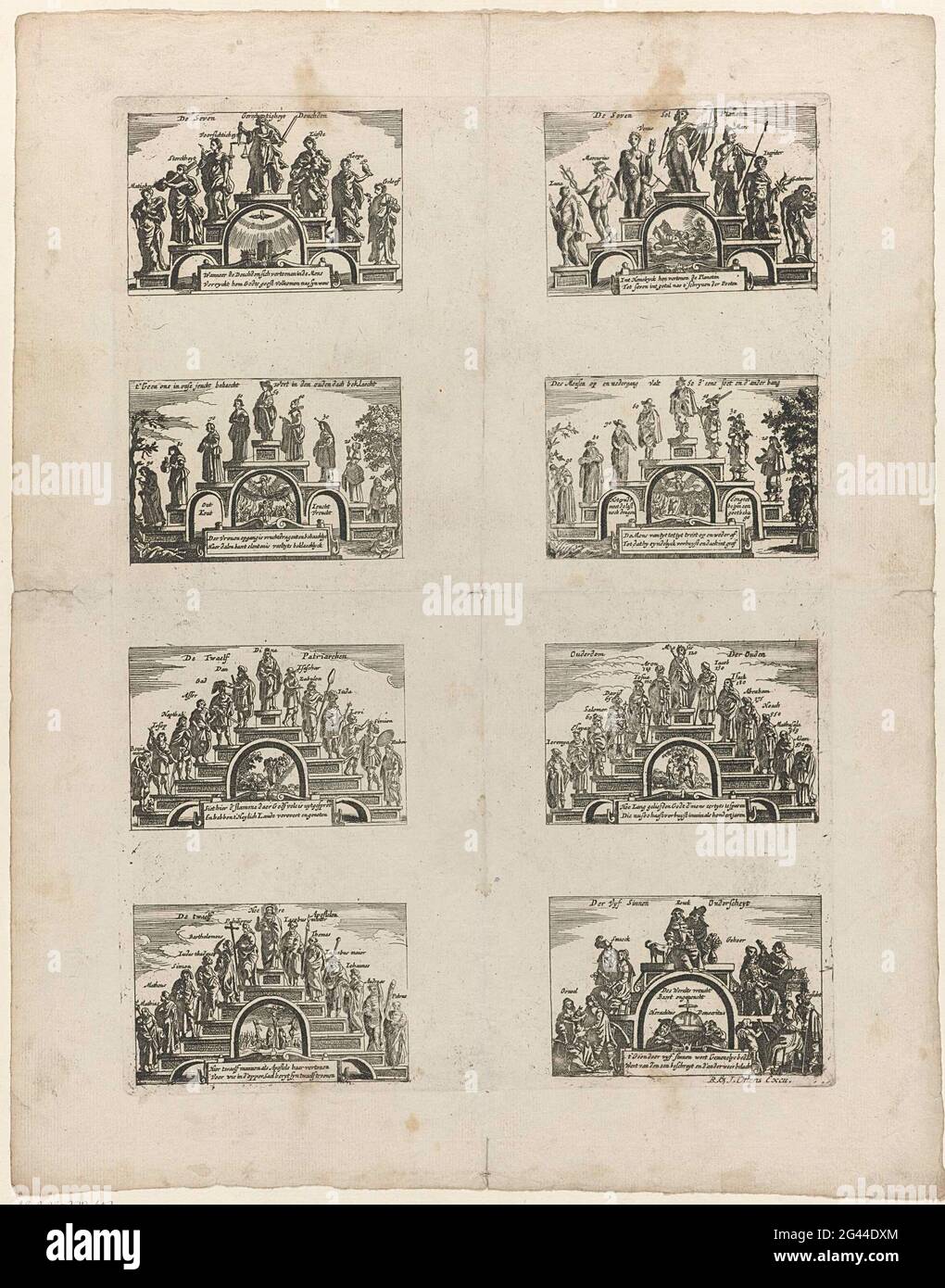 Kick. Sheet with 8 performances of different stairs, including a ...