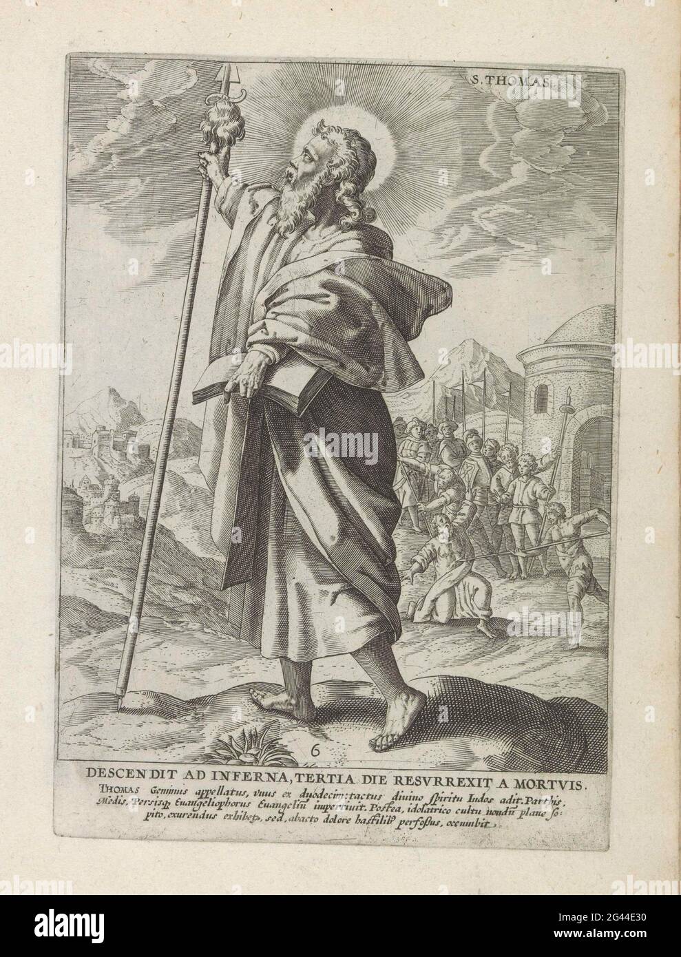 Tomas; Christ and the apostles; Thesaurus Novi Testamenti ...