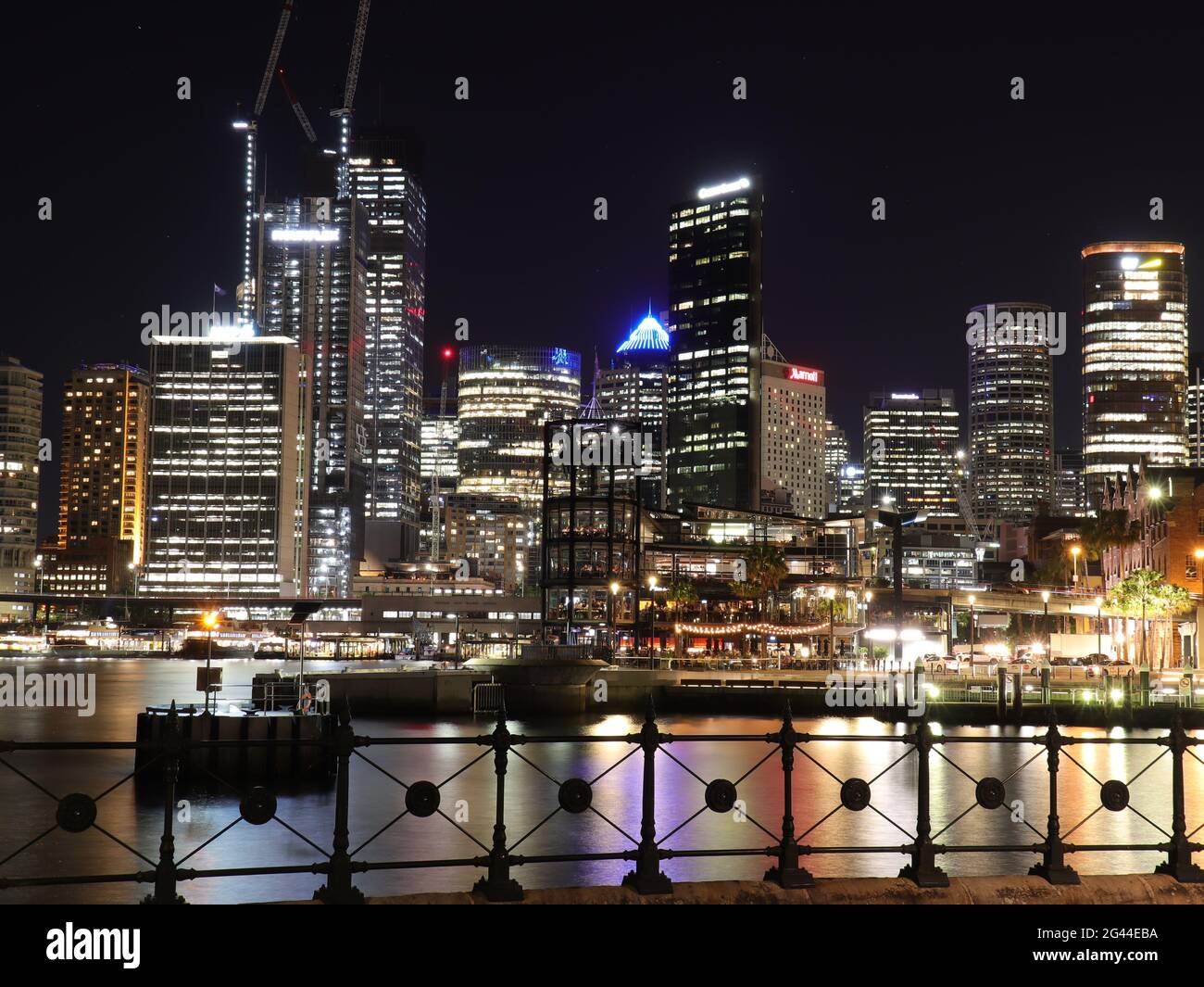 Panorama view of Sydney Harbour NSW Australia lovely turquoise waters ...