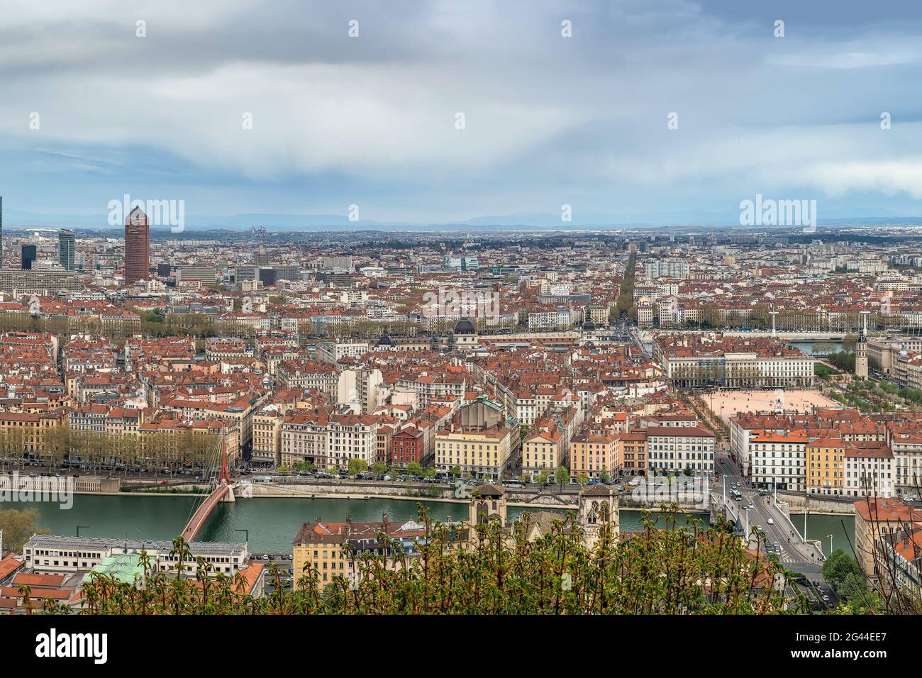 Lyon skyline hi-res stock photography and images - Alamy