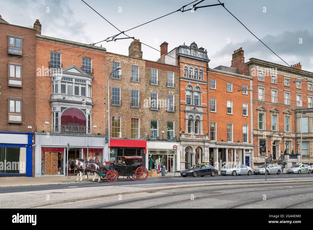 Old dublin street hi-res stock photography and images - Alamy