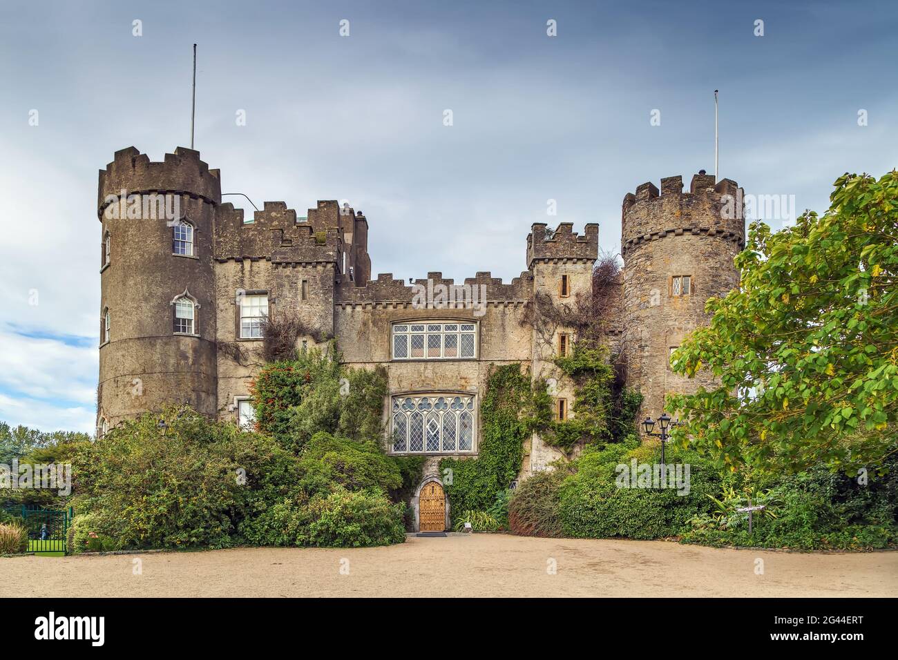 Malahide Castle, Ireland Stock Photo - Alamy