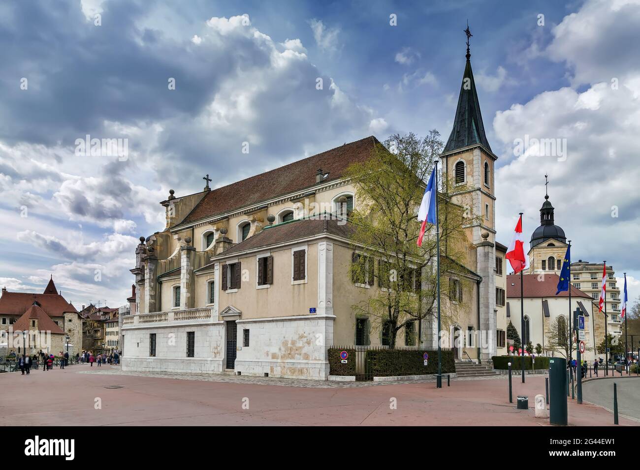 Church of St. Francis, Annecy, France Stock Photo - Alamy