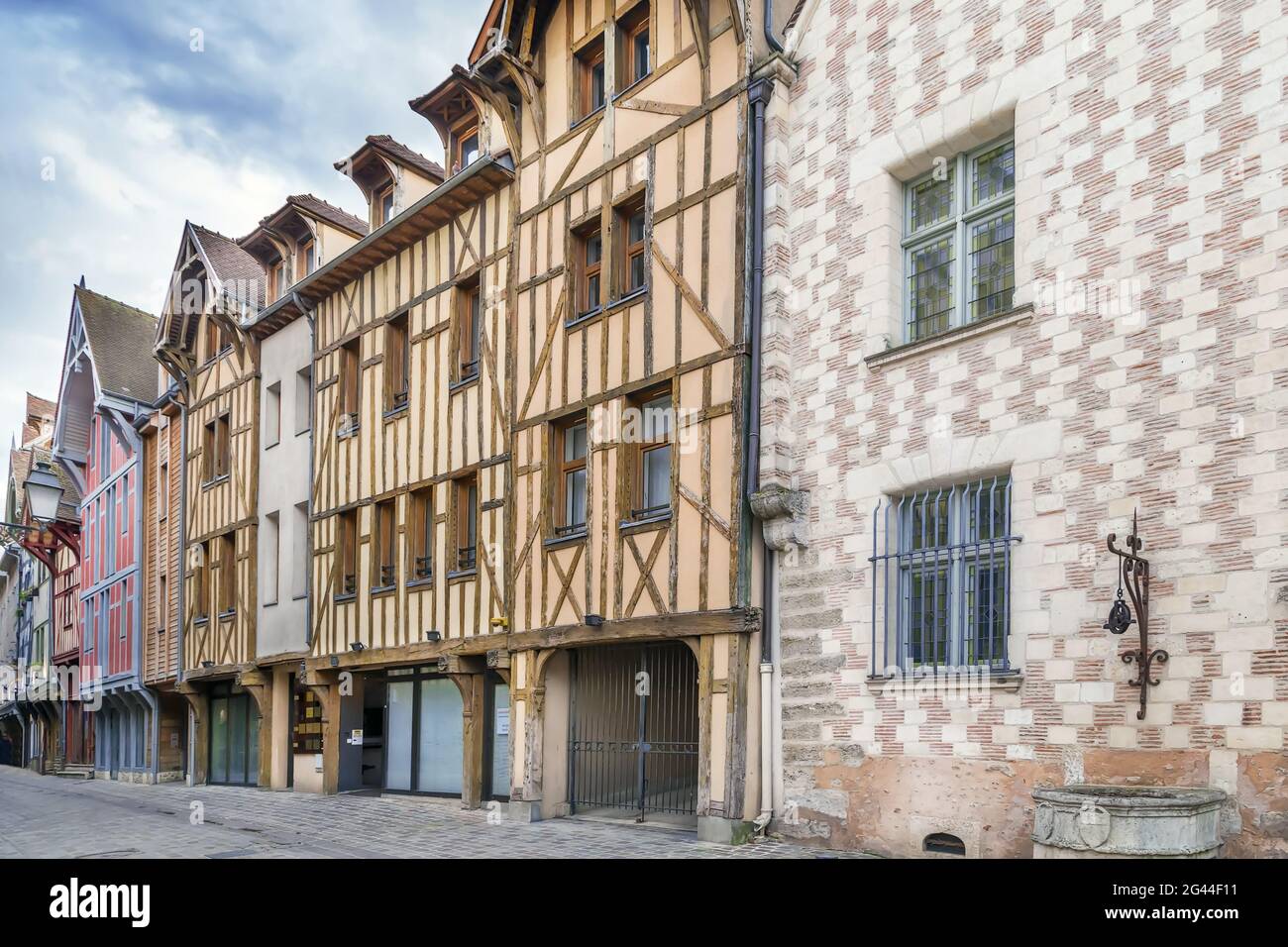 Troyes France Medieval Street High Resolution Stock Photography and ...