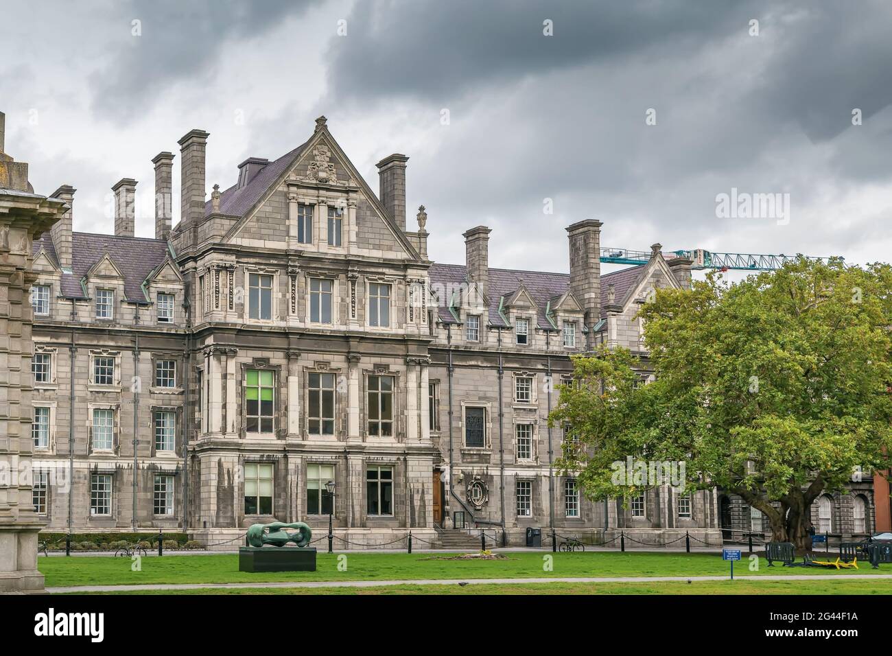 Graduates Memorial Building, Dublin, Ireland Stock Photo - Alamy