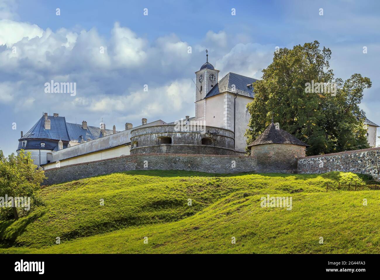 Cerveny Kamen Castle, Slovakia Stock Photo - Alamy