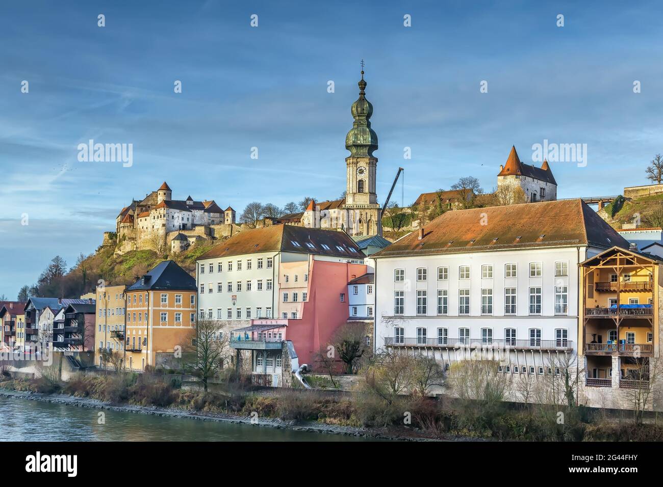 Burghausen salzach river bavaria hi-res stock photography and images ...