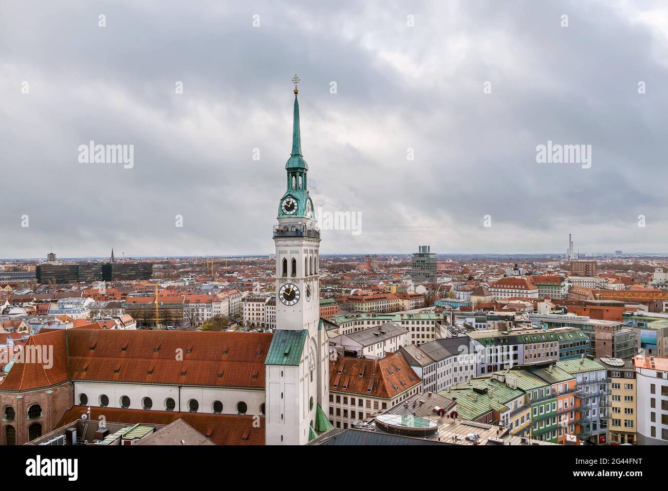 St peters church spire hi-res stock photography and images - Alamy