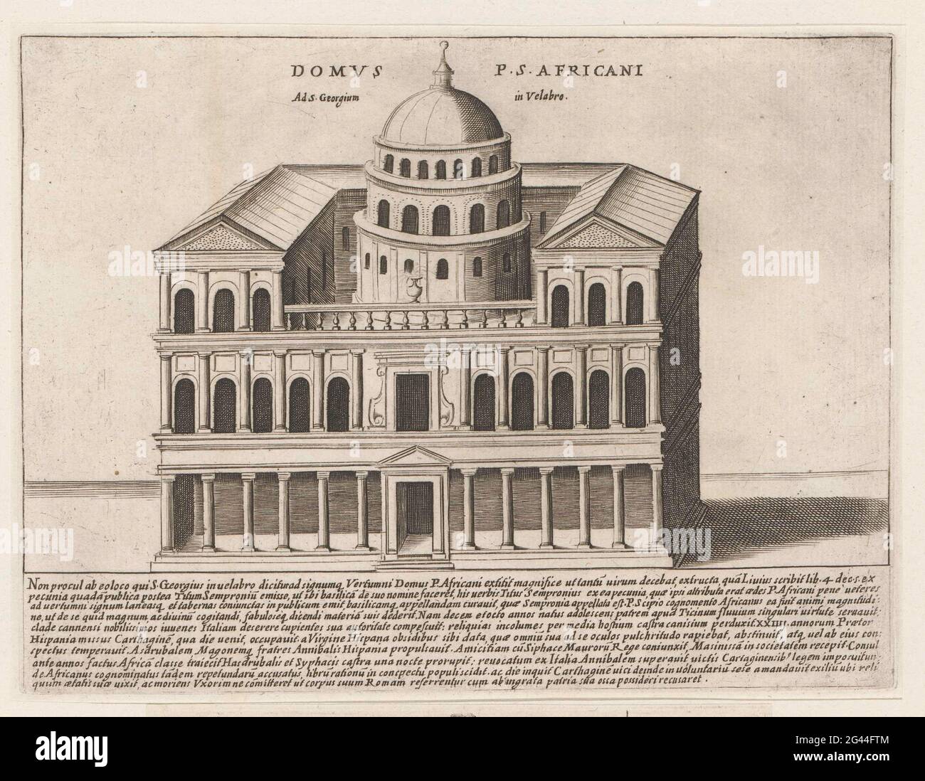 The House of Publius Cornelius Scipio Africanus in Rome; Domus P. S ...